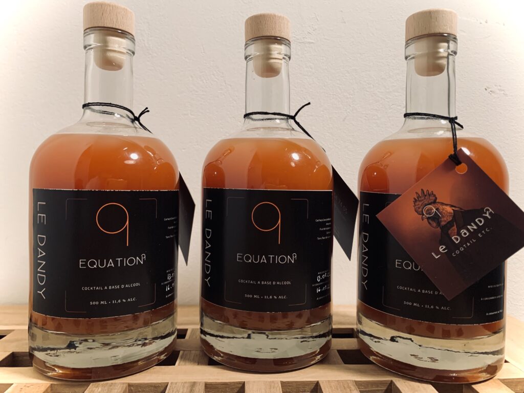 Equation cocktail Le Dandy - Le Dandy Bar Cocktail Lille